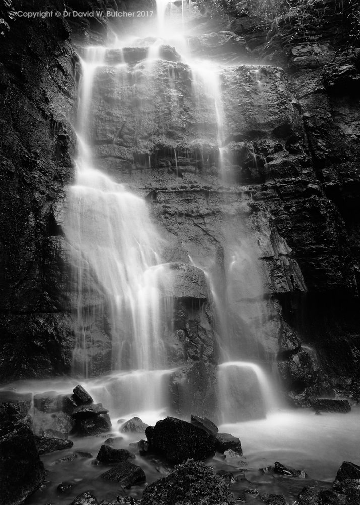 Eyam Waterfall Swallet #1, Peak District - Dave Butcher