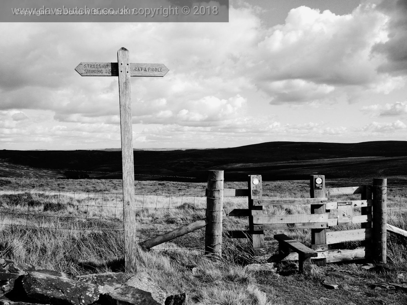 Peak District Trek, Tunstead Milton to Stanley Arms - Dave Butcher