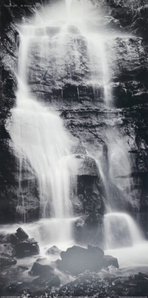 England, Peak District Waterfall Swallet, near Tideswell 100x50cm ...